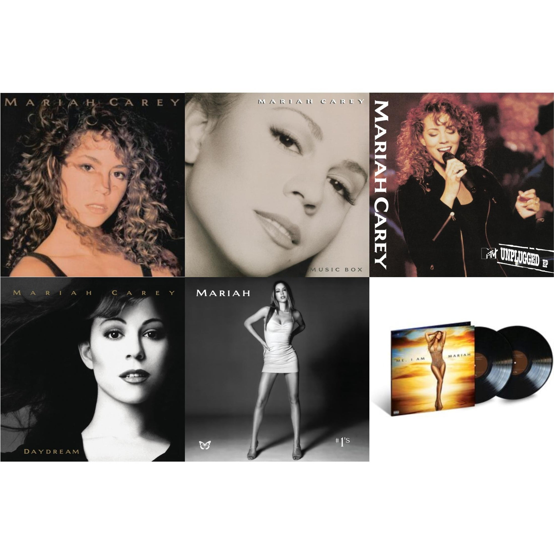 Mariah Carey & Music Box & Mtv Unplugged & Daydream & #1’S (2LP ...