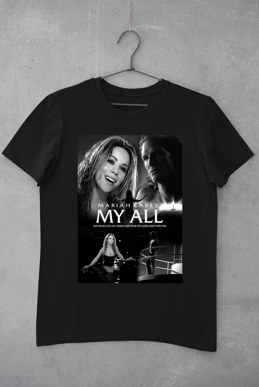 Mariah Carey - My All Concept Black MEn All size Shirt - Walmart.com