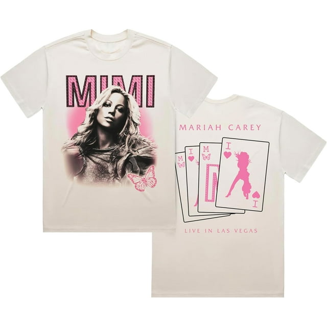Mariah Carey Official Merch Mimi Live in Las Vegas T-Shirt - Walmart.com