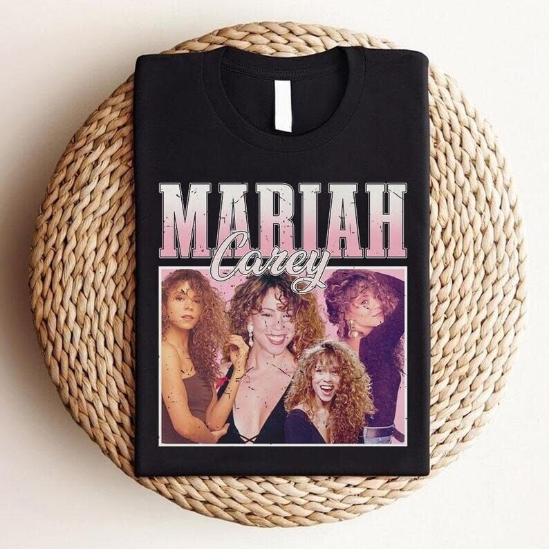 Mariah Carey T-Shirt, Mariah Carey Vintage Unisex Tee For Him And Her - Walmart.com