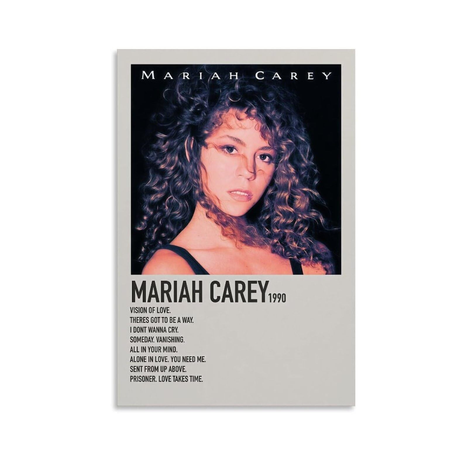 Mariah Carey by Mariah Carey (2) Canvas Poster Mural Decor Printing ...