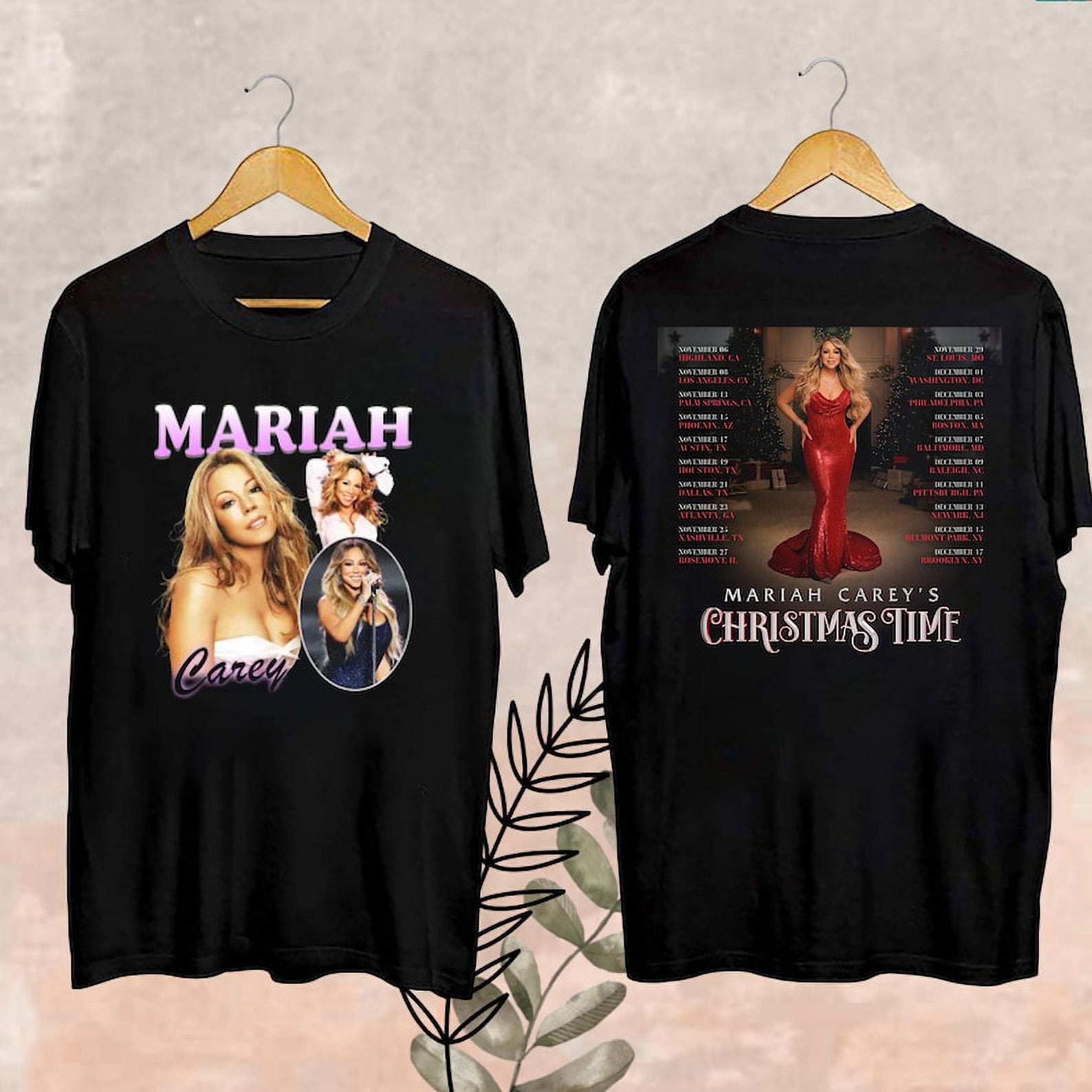 Mariah Carey's Christmas Time Fan Gift, Mariah Carey Fan Shirt, Mariah ...