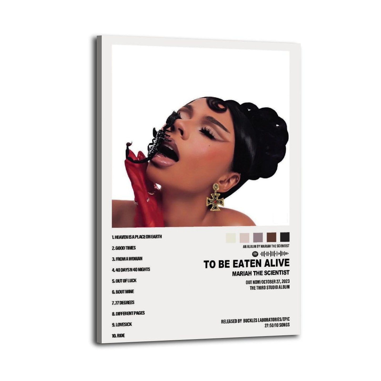 Mariah The Scientist To Be Eaten Alive Poster Decoration Vibrant High-end Wall Posters Retro ...