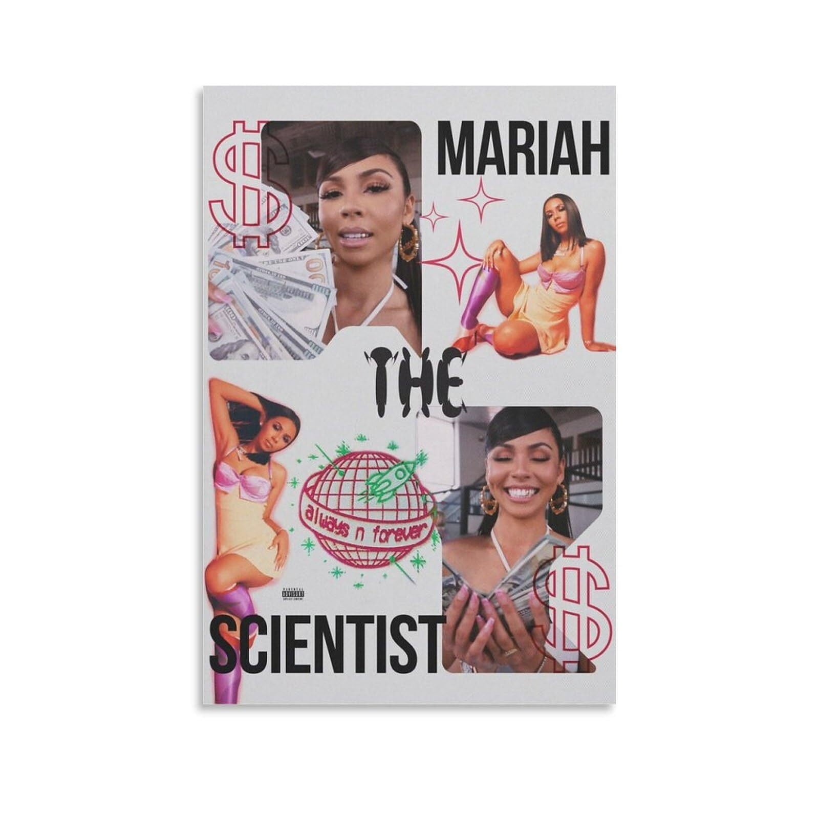 Mariah The Scientist 8 Canvas Poster Bedroom Decoration Landscape ...
