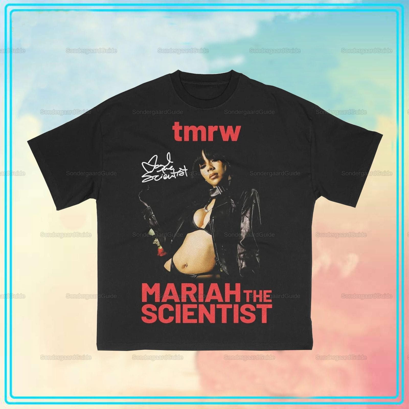 Mariah The Scientist Shirt, Mariah The Scientist Tmrw Autograph Shirt ...