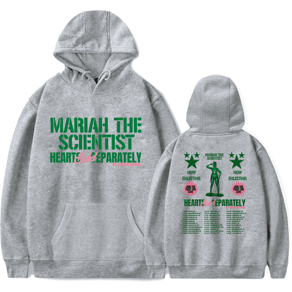 Mariah the Scientist Merch Hearts Sold Separately Tour 2026 Hoodie Long ...
