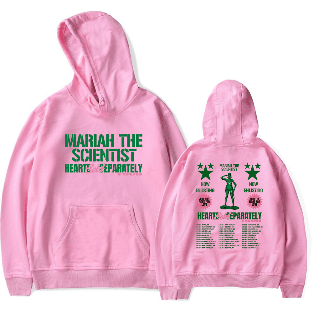 Mariah the Scientist Merch Hearts Sold Separately Tour 2026 Hoodie Long ...