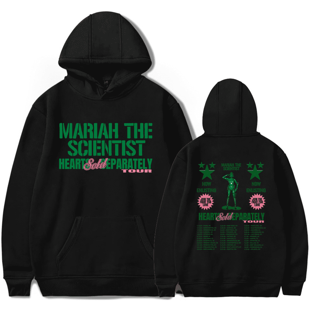 Mariah the Scientist Merch Hearts Sold Separately Tour 2026 Hoodie Long ...