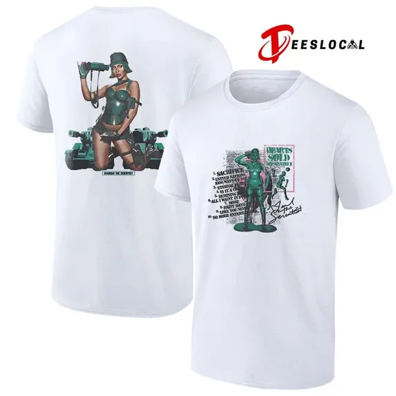 Mariah the Scientist hearts sold separately tracklist graphic shirt ...