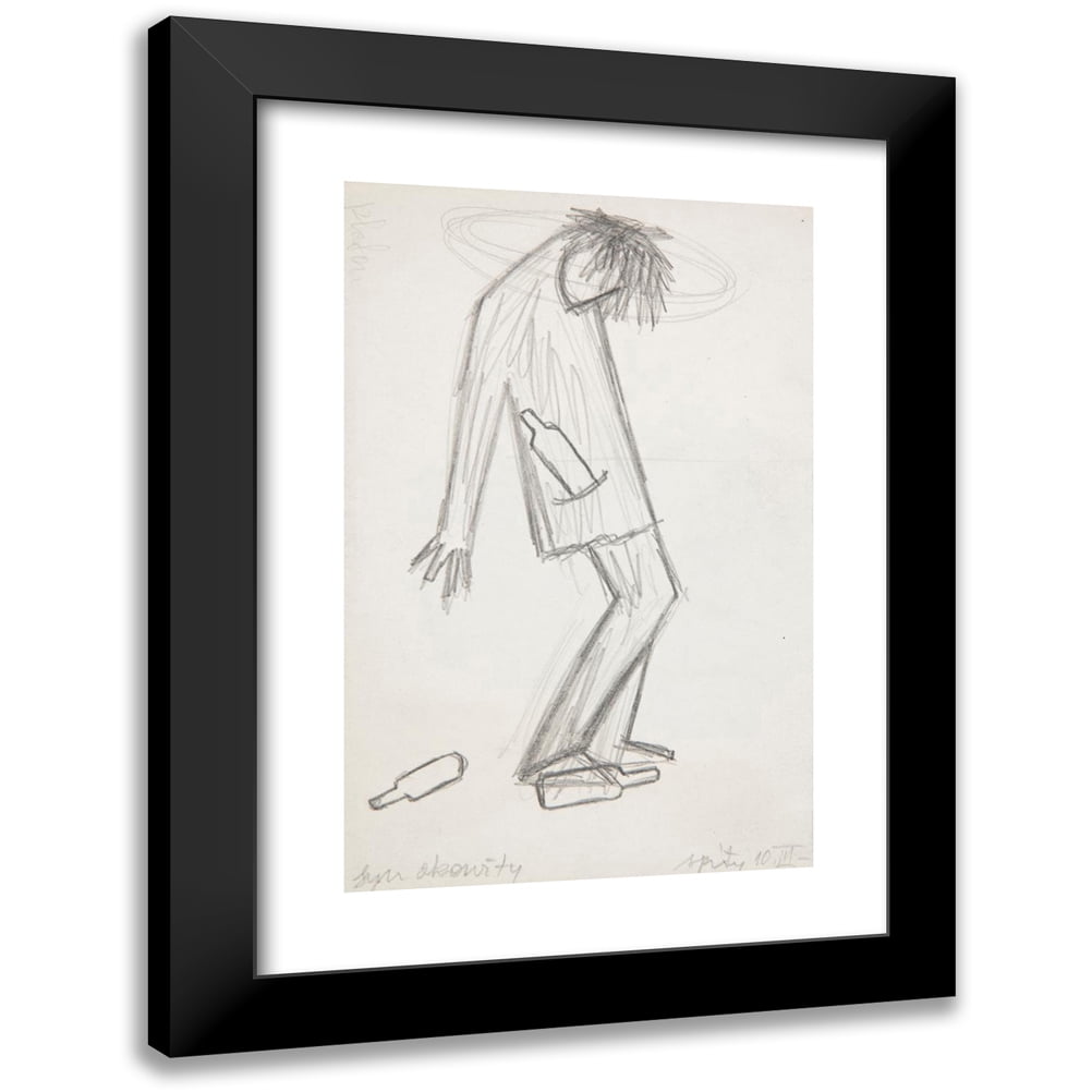 Marian Kopf 13x18 Black Modern Framed Museum Art Print Titled - Syn ...