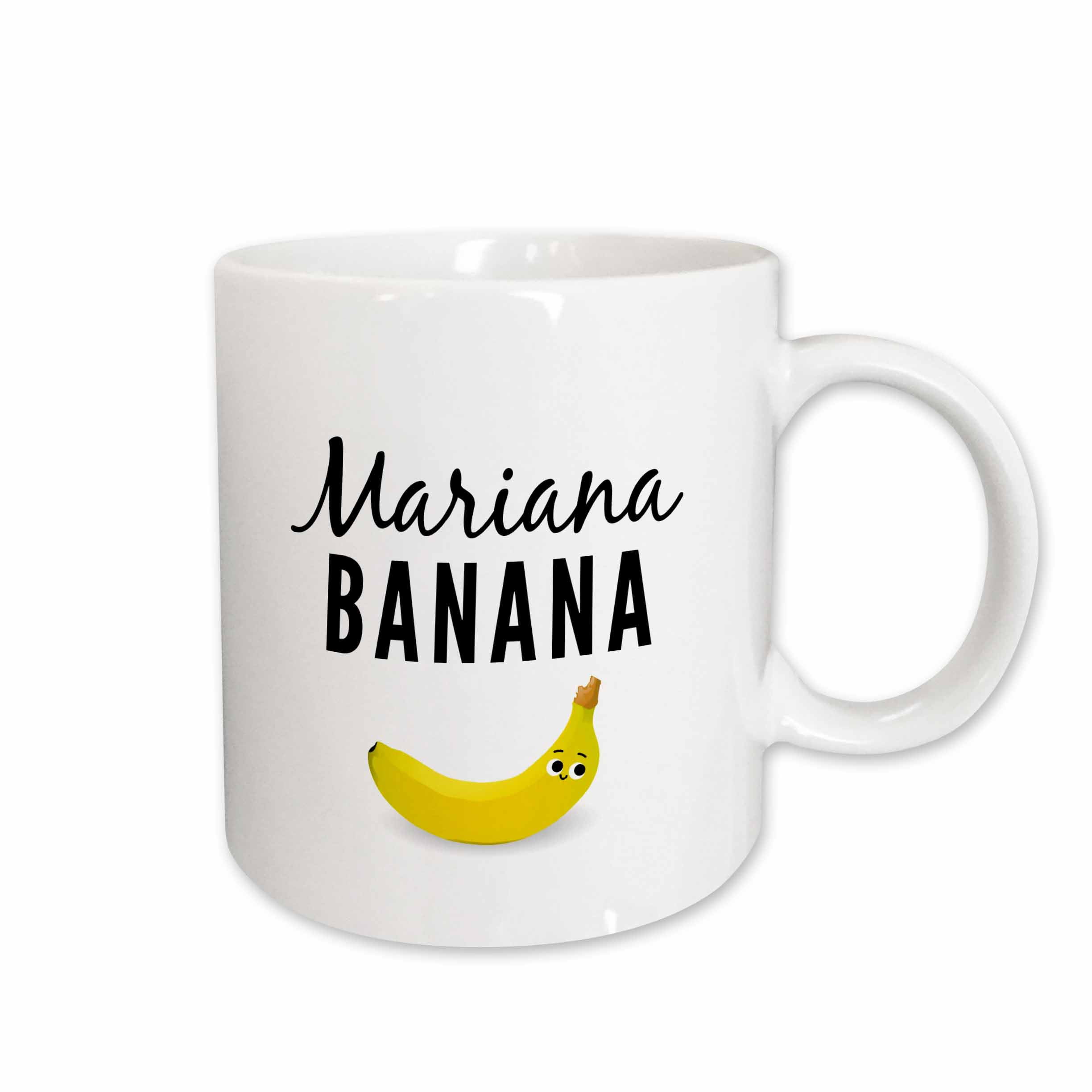 3drose, Mariana Banana Cute Nickname Rhyme First Name Love Kawaii ...