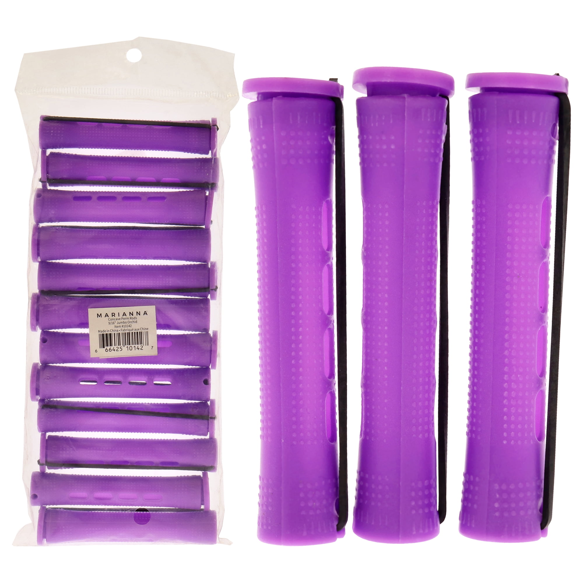 Marianna Concave Perm Rods Jumbo - Orchid , 1.42 cm Hair Rods - Walmart.com