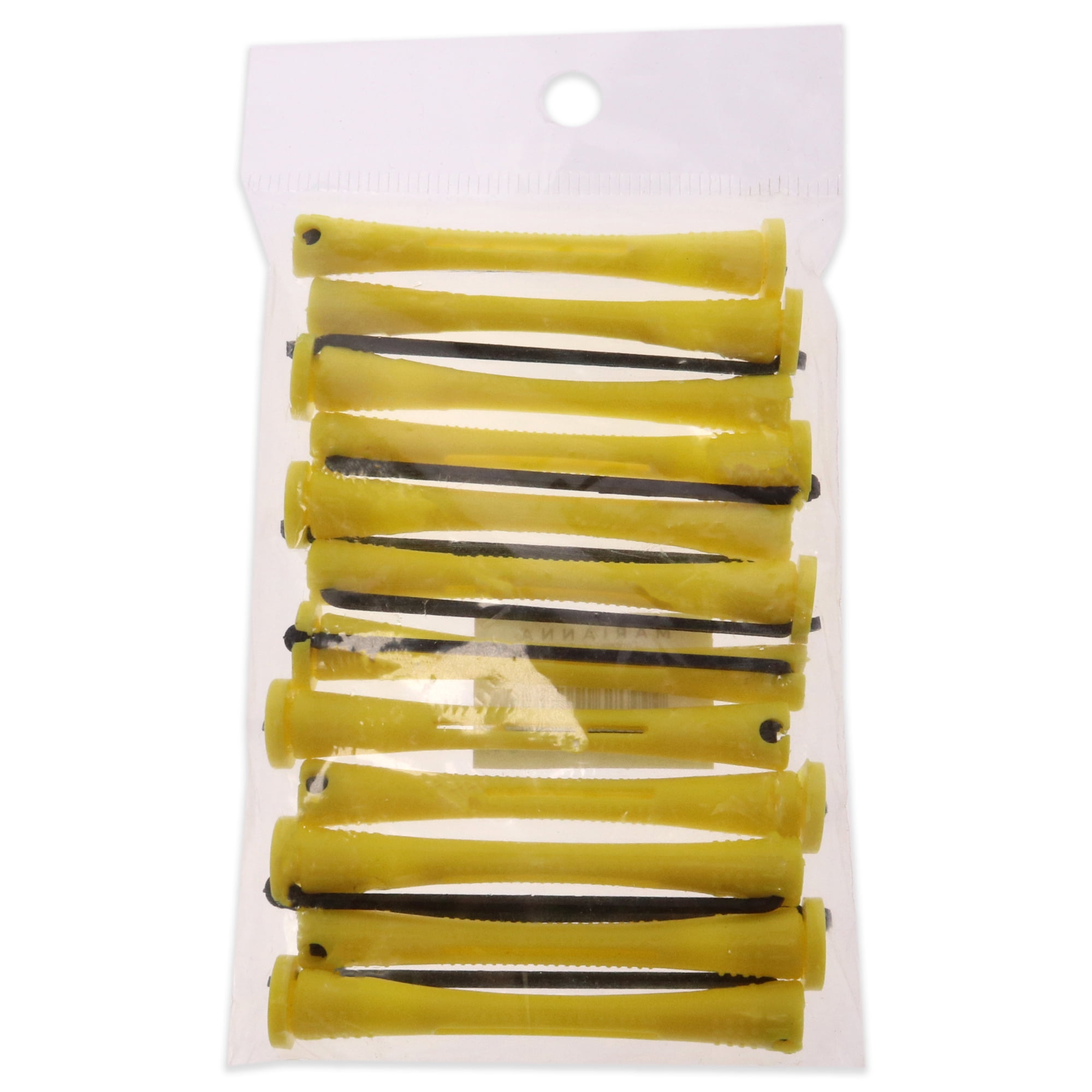 Marianna Concave Perm Rods Short - Yellow , 0.47 cm Hair Rods - Walmart.com