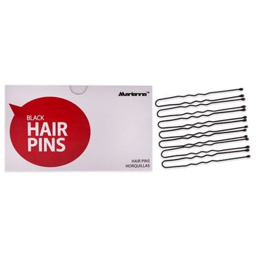 HAIR WARE Small Rubberized Mini Bobby Pins Blonde for Better Grip and ...