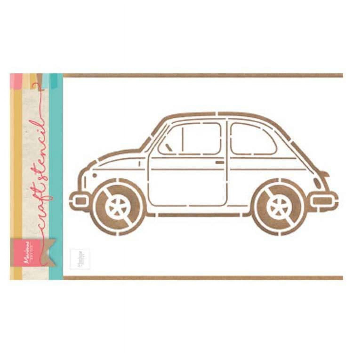 Marianne Design Craft Stencil Car - Walmart.com