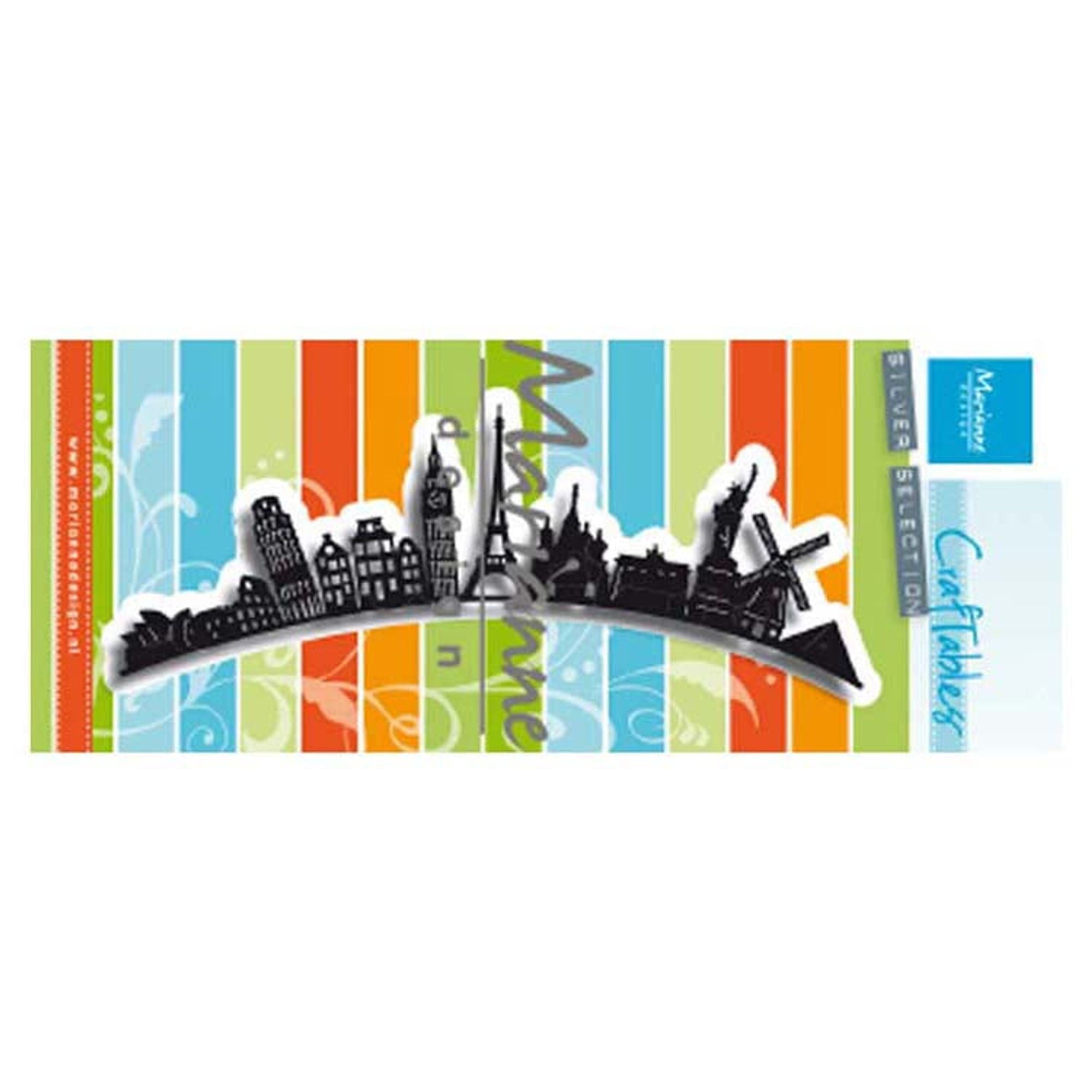 Marianne Design Craftables Around the World Border - Walmart.com