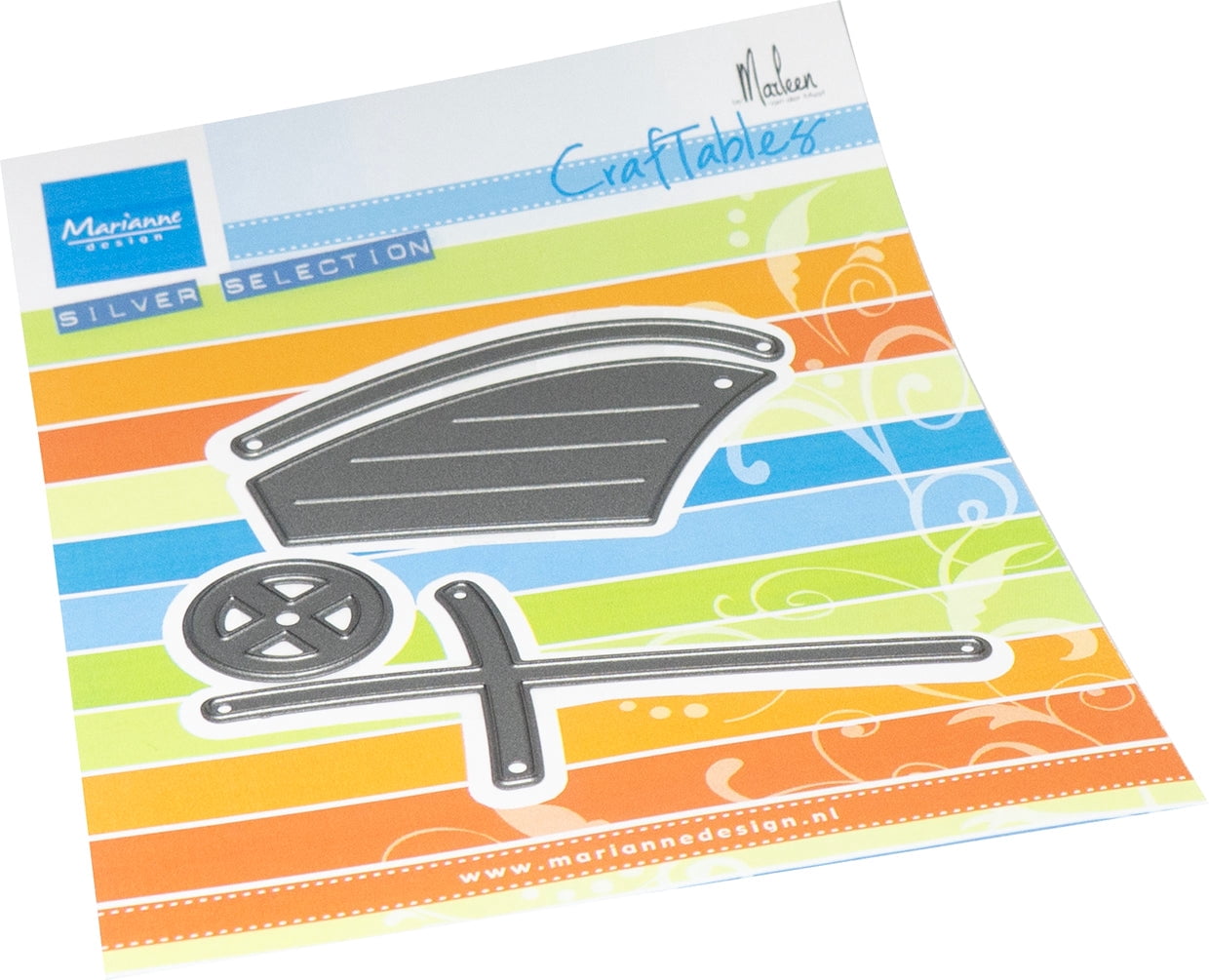 Marianne Design Craftables Die - Wheelbarrow By Marleen - Walmart.com