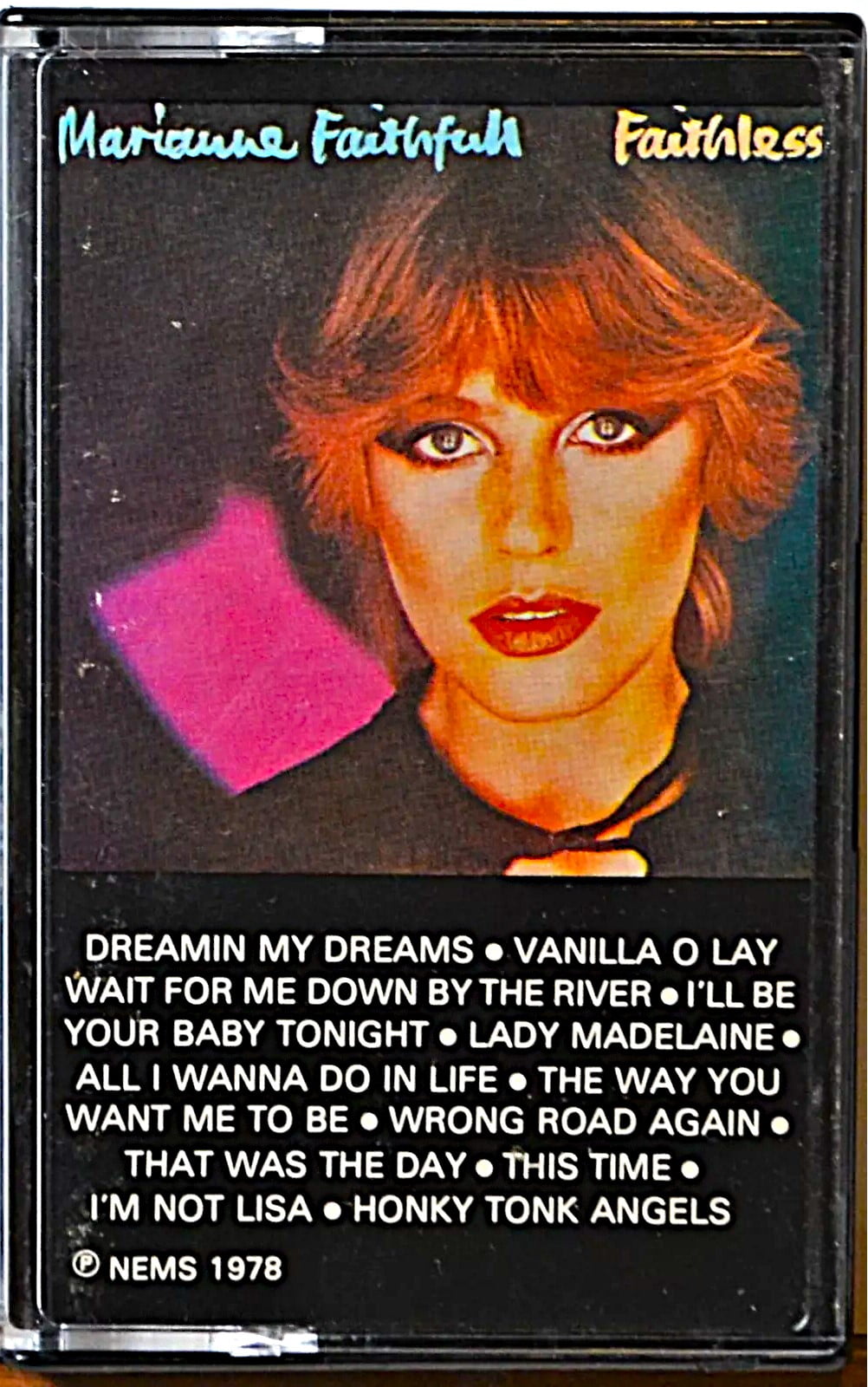 Marianne Faithfull – Faithless (Cassette) (New) - Walmart.com