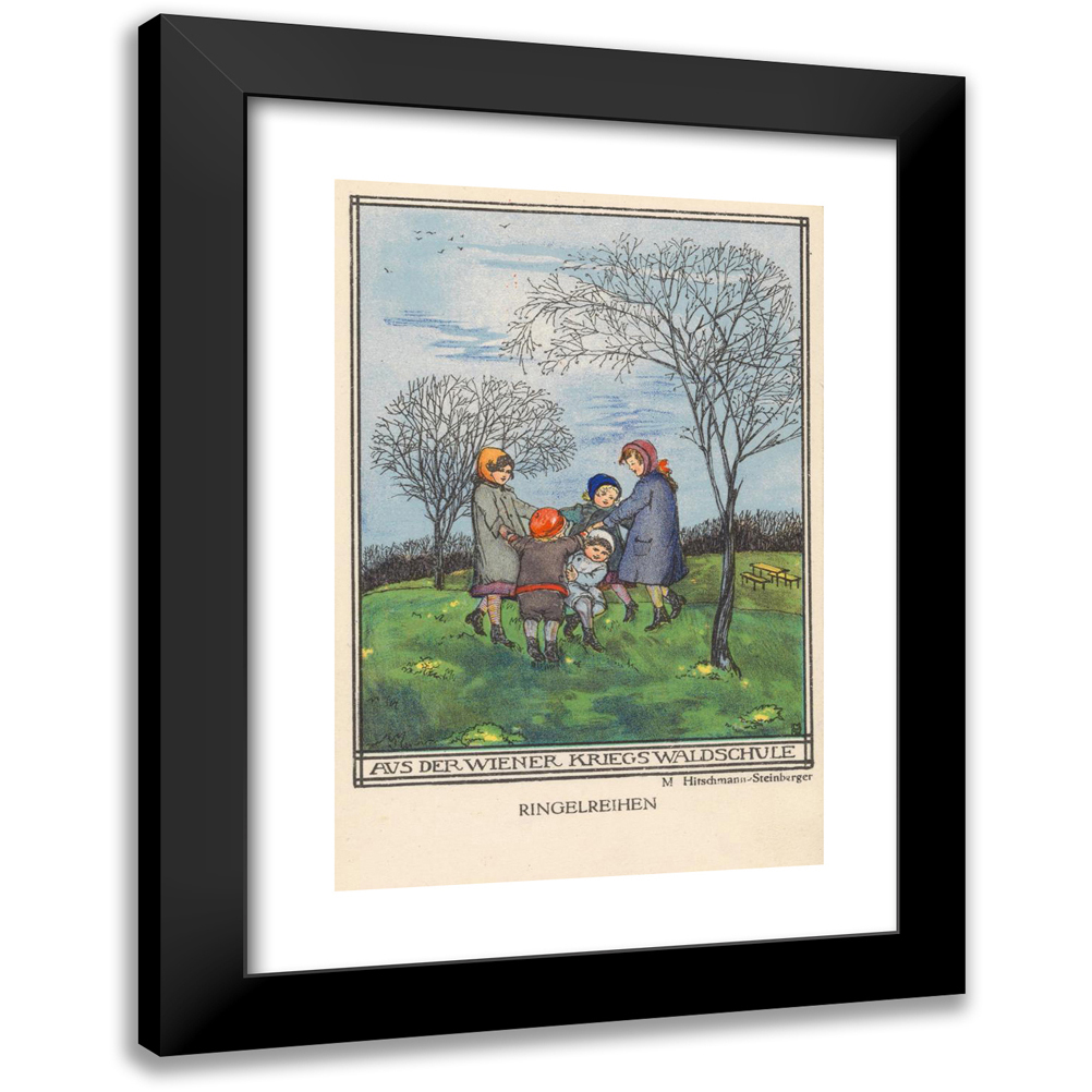 Marianne Hitschmann-Steinberger 17x24 Black Modern Framed Museum Art ...