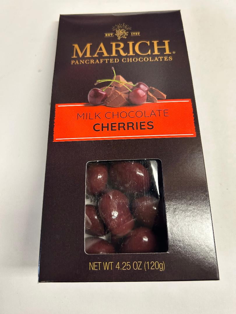 Marich Milk Chocolate Cherries 4.25 ounce box - Walmart.com