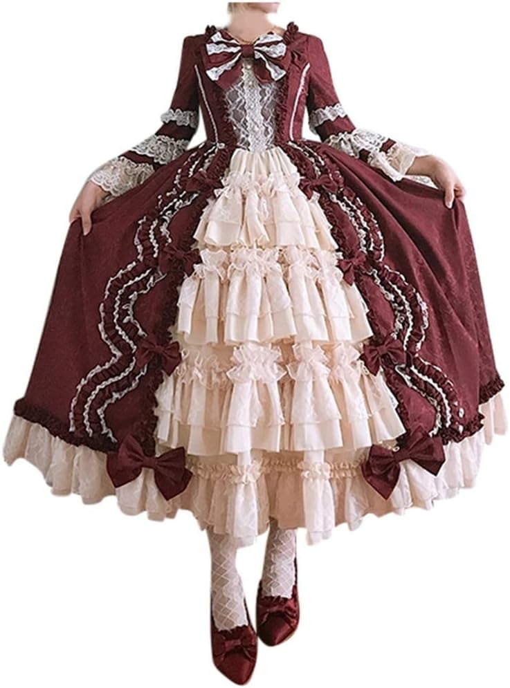 Marie Antoinette Costume Women's Victoria Rococo Dresses French Lolita ...