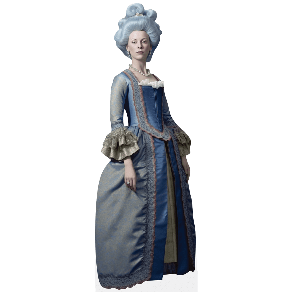 Marie Antoinette (Gown) Lifesize Cardboard Cutout Standee - Walmart.com
