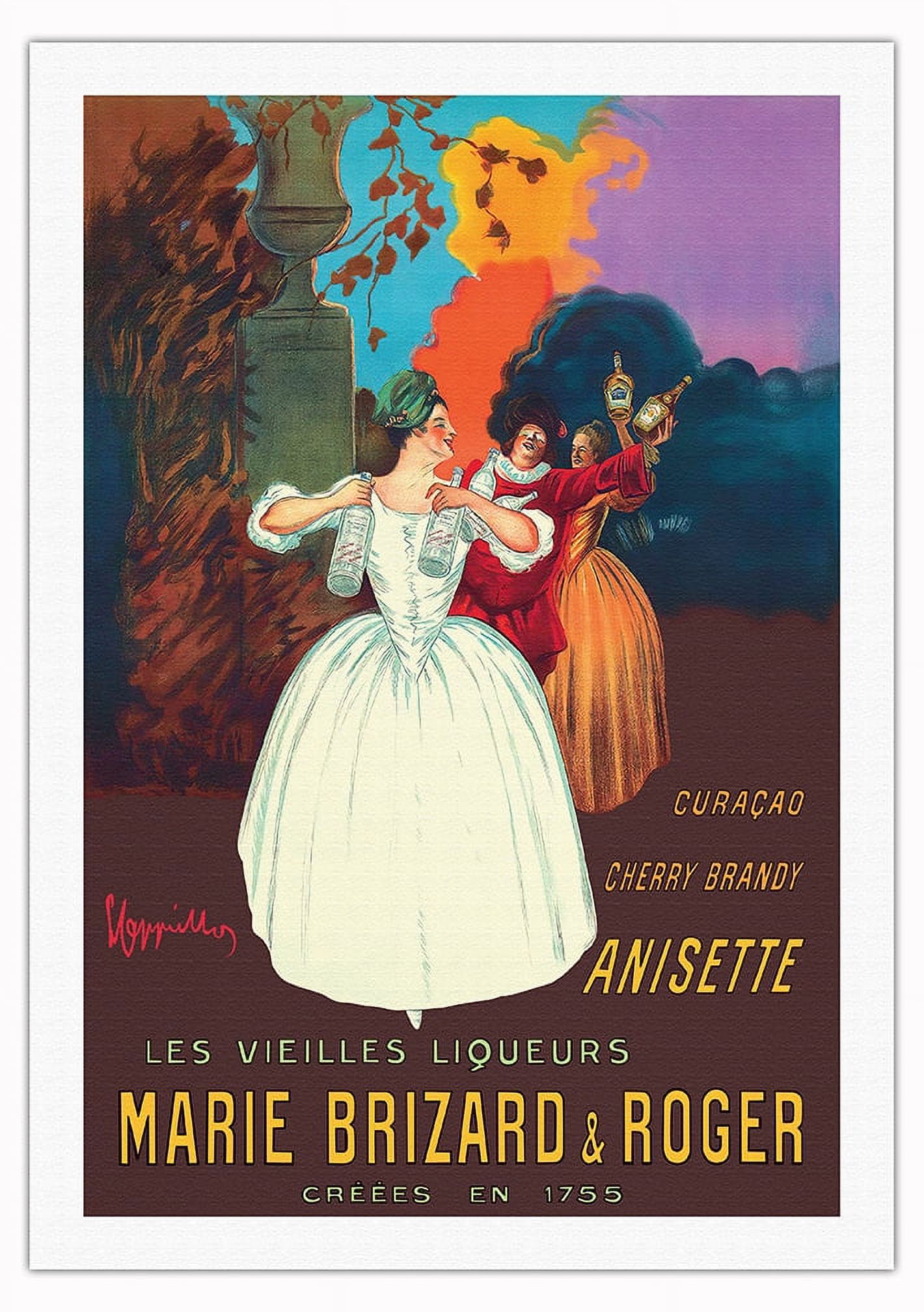 Marie Brizard & Roger Liqueurs - Curaçao Cherry Brandy and Anisette ...