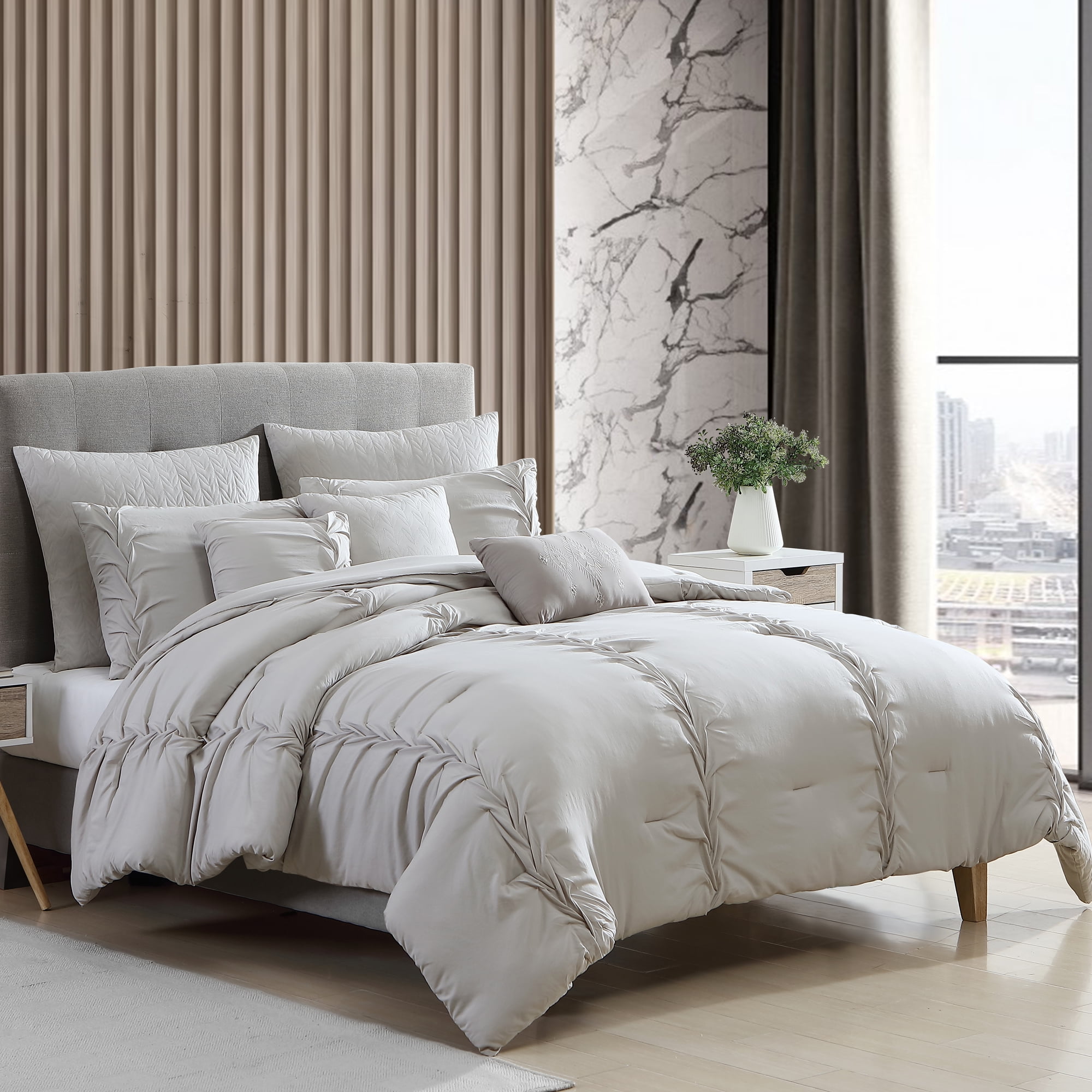 Marie Claire by Modern Threads Peyton 8-Piece Adult Comforter Set ...