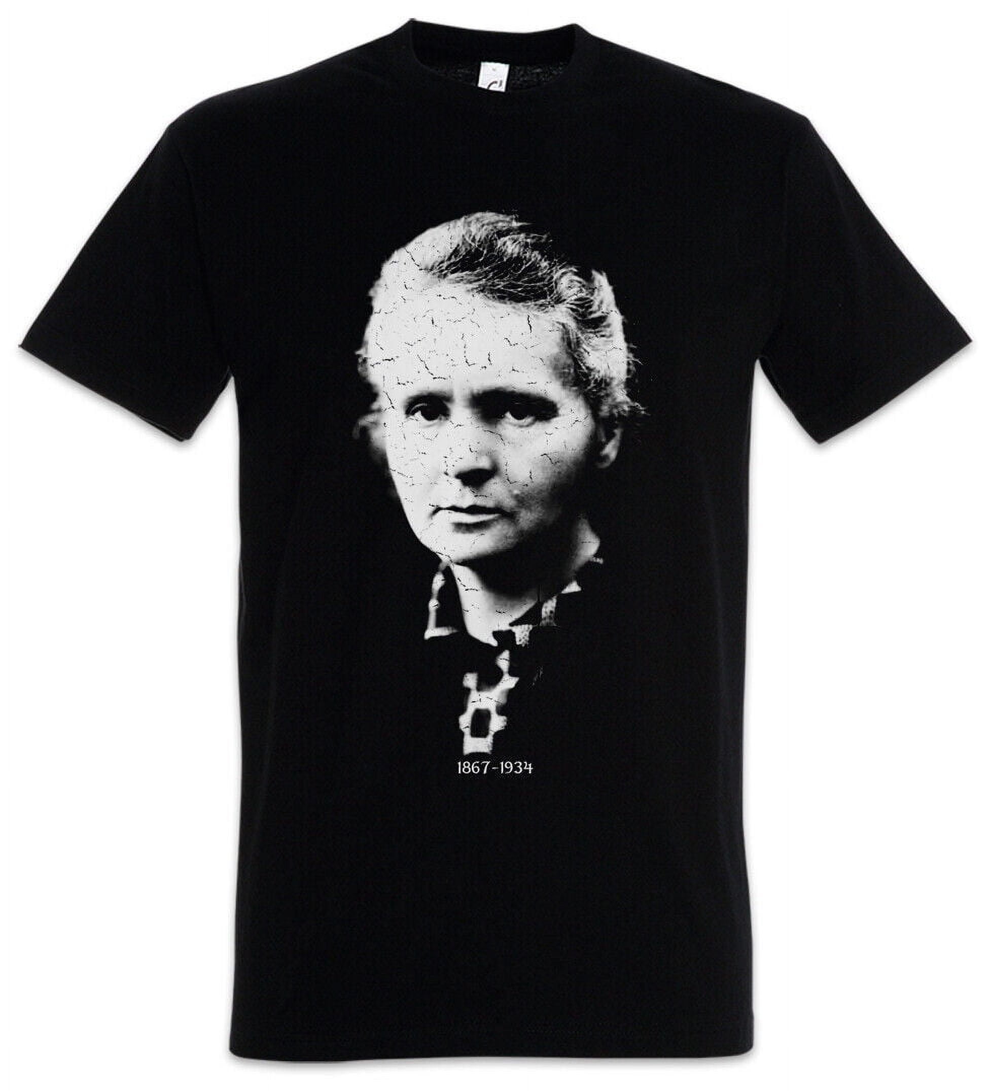 Marie Curie T-Shirt Skodowska Curie Physicist Physics Science Scientist Chemist - Walmart.com