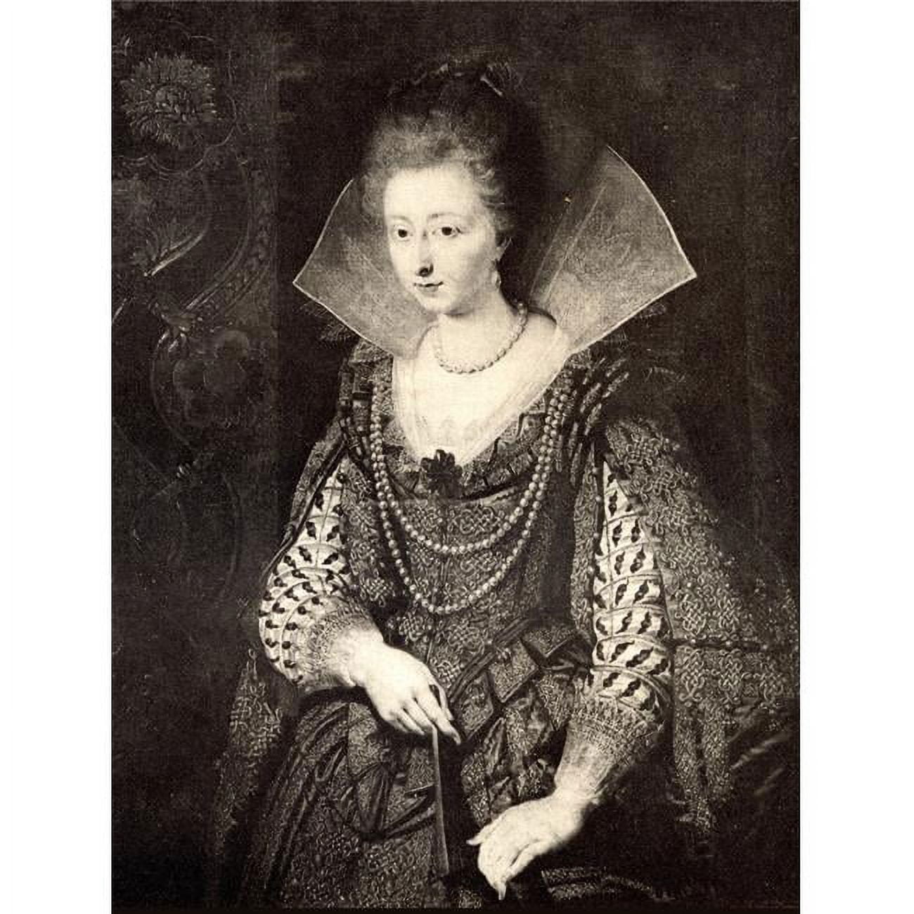 Marie De Medici - 1573-1642 - Queen of France - Second Wife of King ...