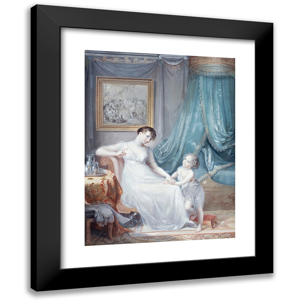 Marie-Gabrielle Capet 15x18 Black Modern Framed Museum Art Print Titled ...