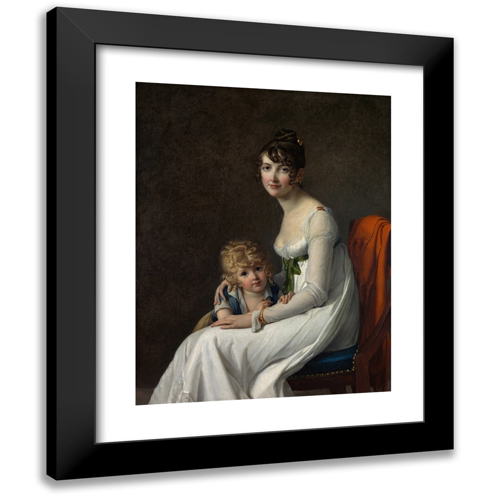 Marie-Guillemine Benoist 15x18 Black Modern Framed Museum Art Print ...