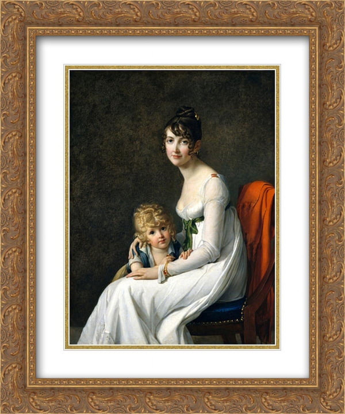 Marie Guillemine Benoist 2x Matted 20x24 Gold Ornate Framed Art Print ...