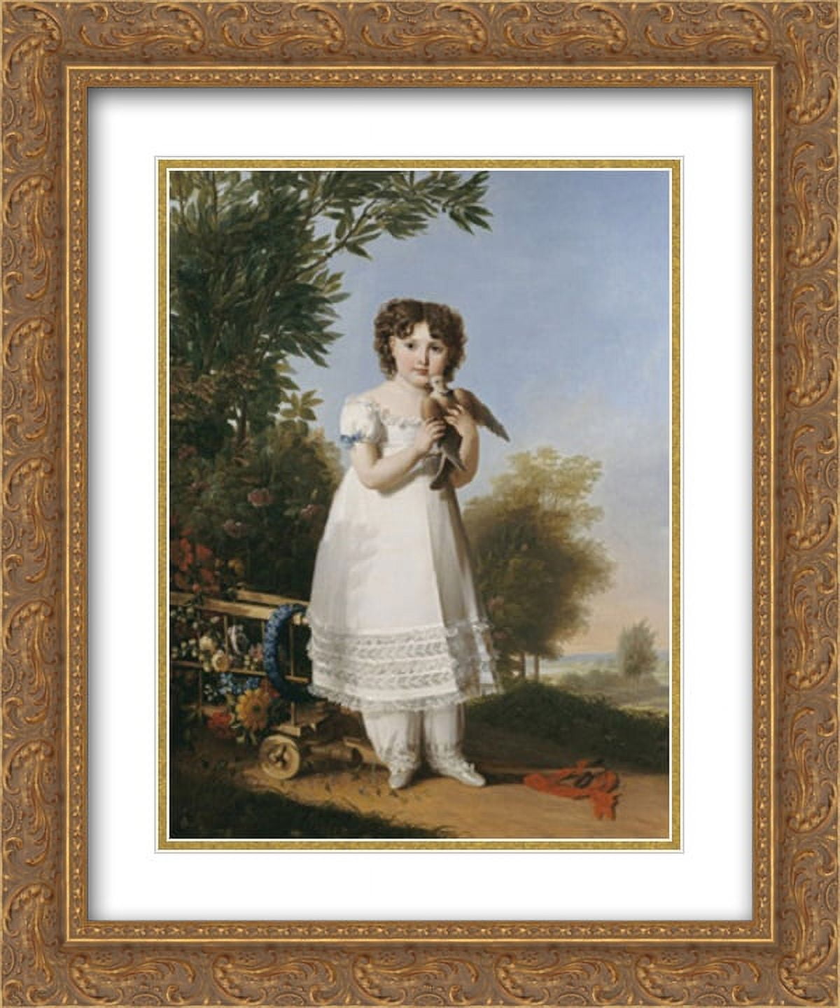 Marie Guillemine Benoist 2x Matted 20x24 Gold Ornate Framed Art Print ...