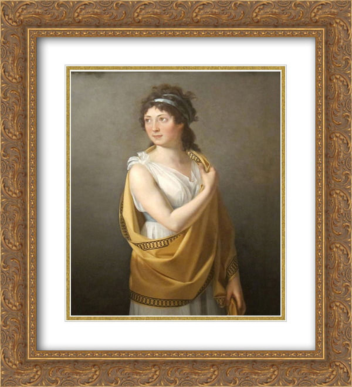 Marie Guillemine Benoist 2x Matted 20x24 Gold Ornate Framed Art Print ...