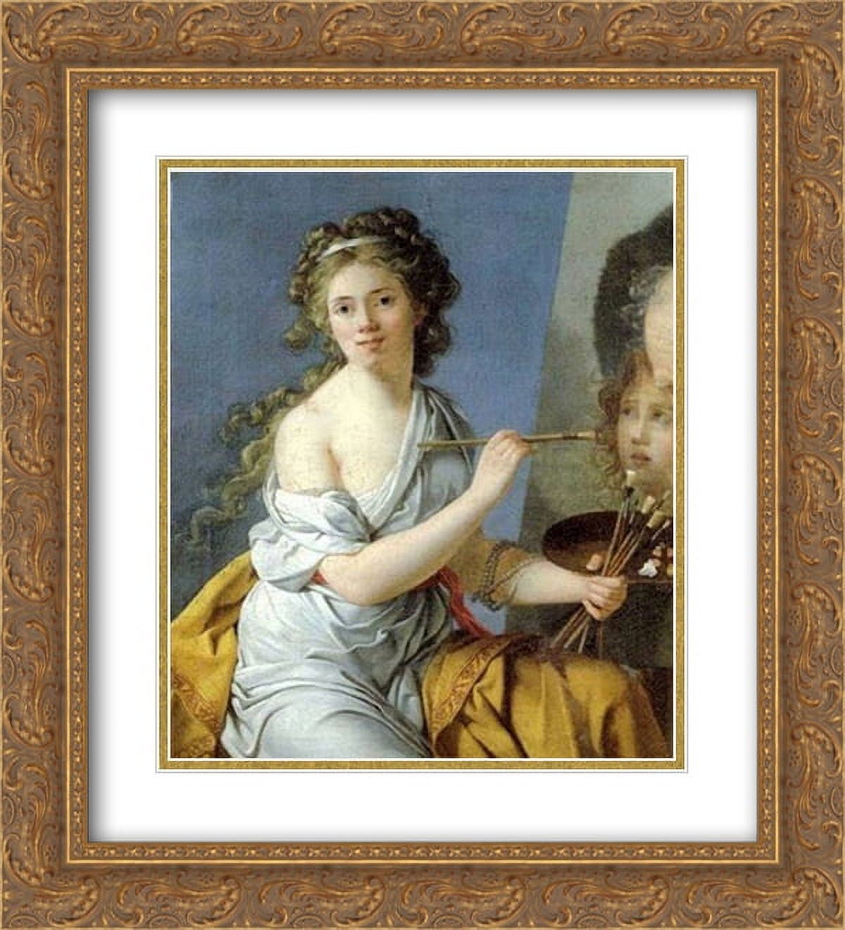 Marie Guillemine Benoist 2x Matted 20x24 Gold Ornate Framed Art Print ...