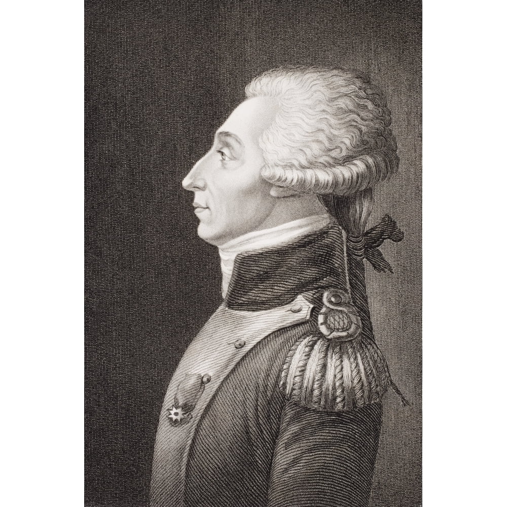 Marie Joseph Paul Yves Roch Gilbert Du Motier Marquis De Lafayette 1757 ...