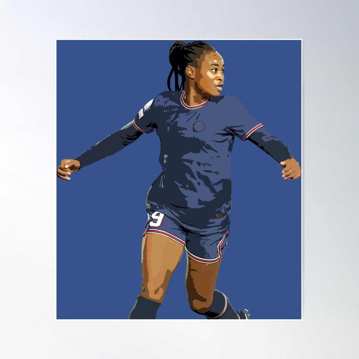 Marie Katoto Poster Wall Art, Modern Wall Decor For Living Room Bedroom ...