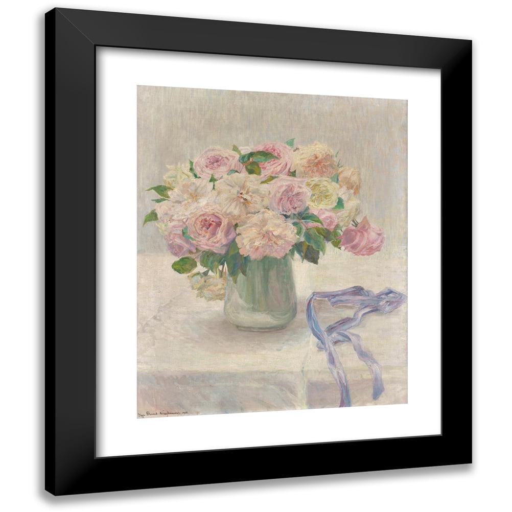 Marie Olga Brand-Krieghammer 12x14 Black Modern Framed Museum Art Print ...