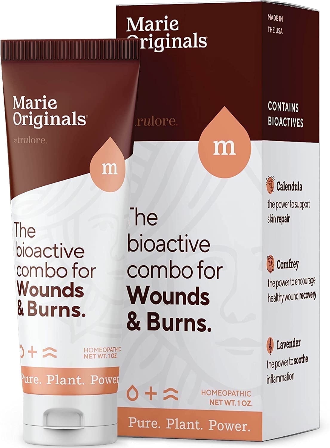 Marie Originals All-Natural Skin Repair and Burn Cream Ointment | First ...