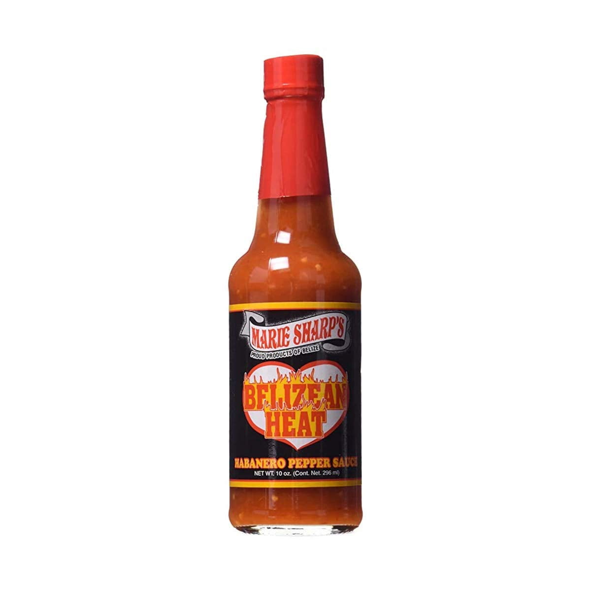 Marie Sharp's Belizean Heat Habanero Hot Sauce | 10 oz - Walmart.com