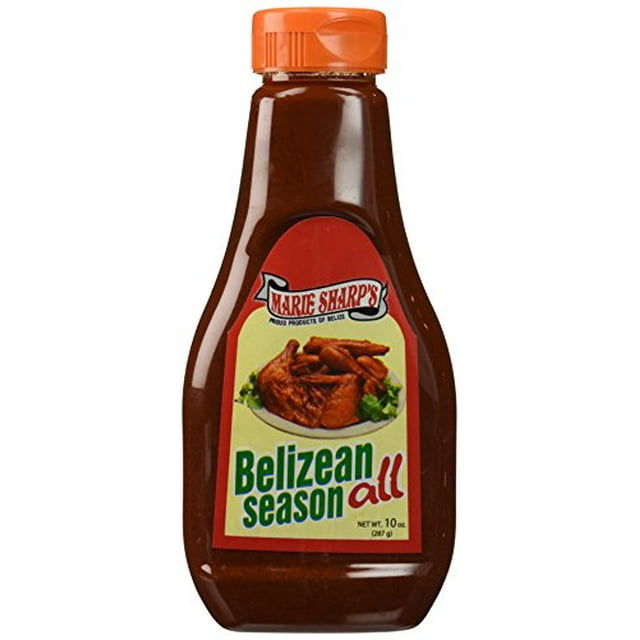 Marie Sharp's Belizean Season-All, 10 oz (Red Recado / Annatto ...