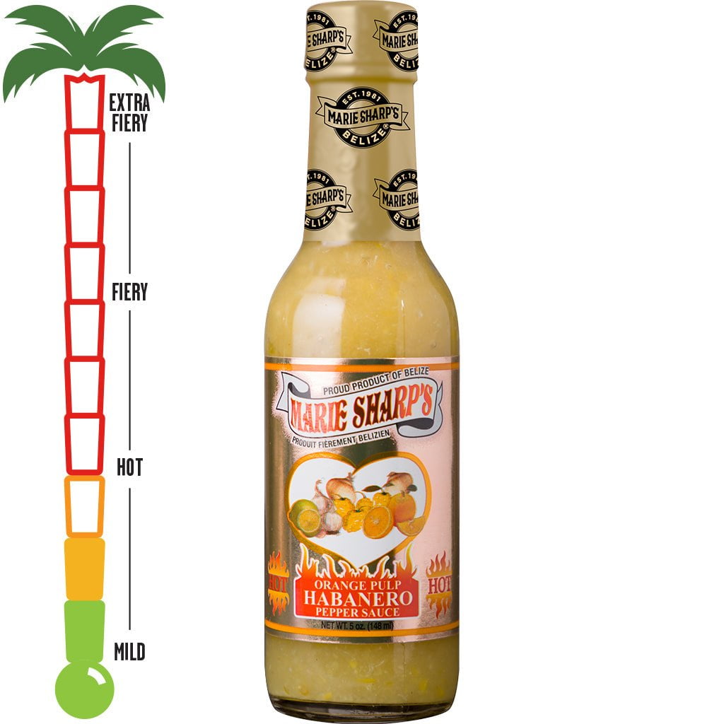 Marie Sharp's Orange Pulp Habanero Sauce - Walmart.com