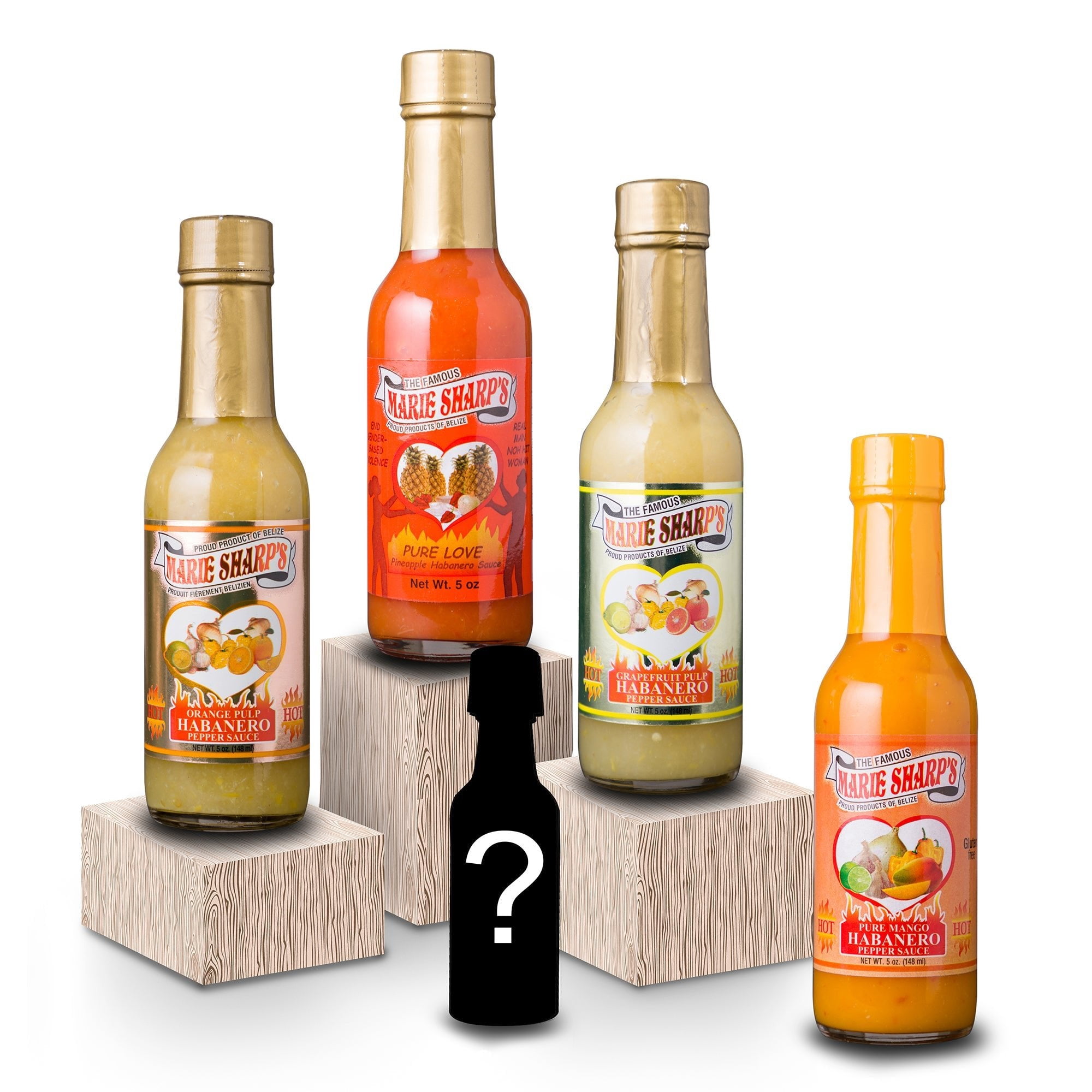 Marie Sharp's Tropical Heat | 4-Pack Set* - Walmart.com