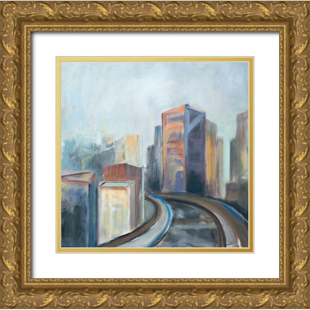 Marie, Susanne 15x15 Gold Ornate Wood Framed with Double Matting Museum ...