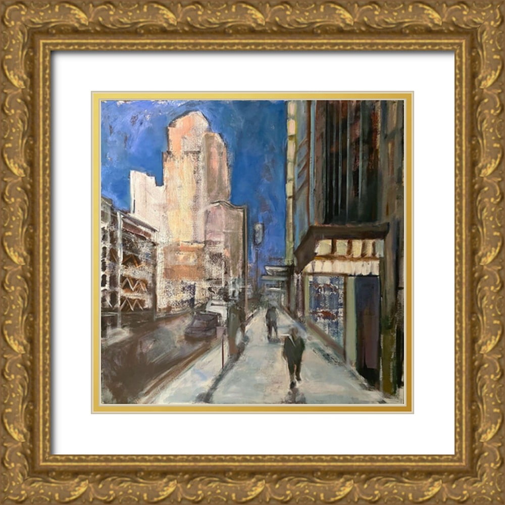 Marie, Susanne 15x15 Gold Ornate Wood Framed with Double Matting Museum ...