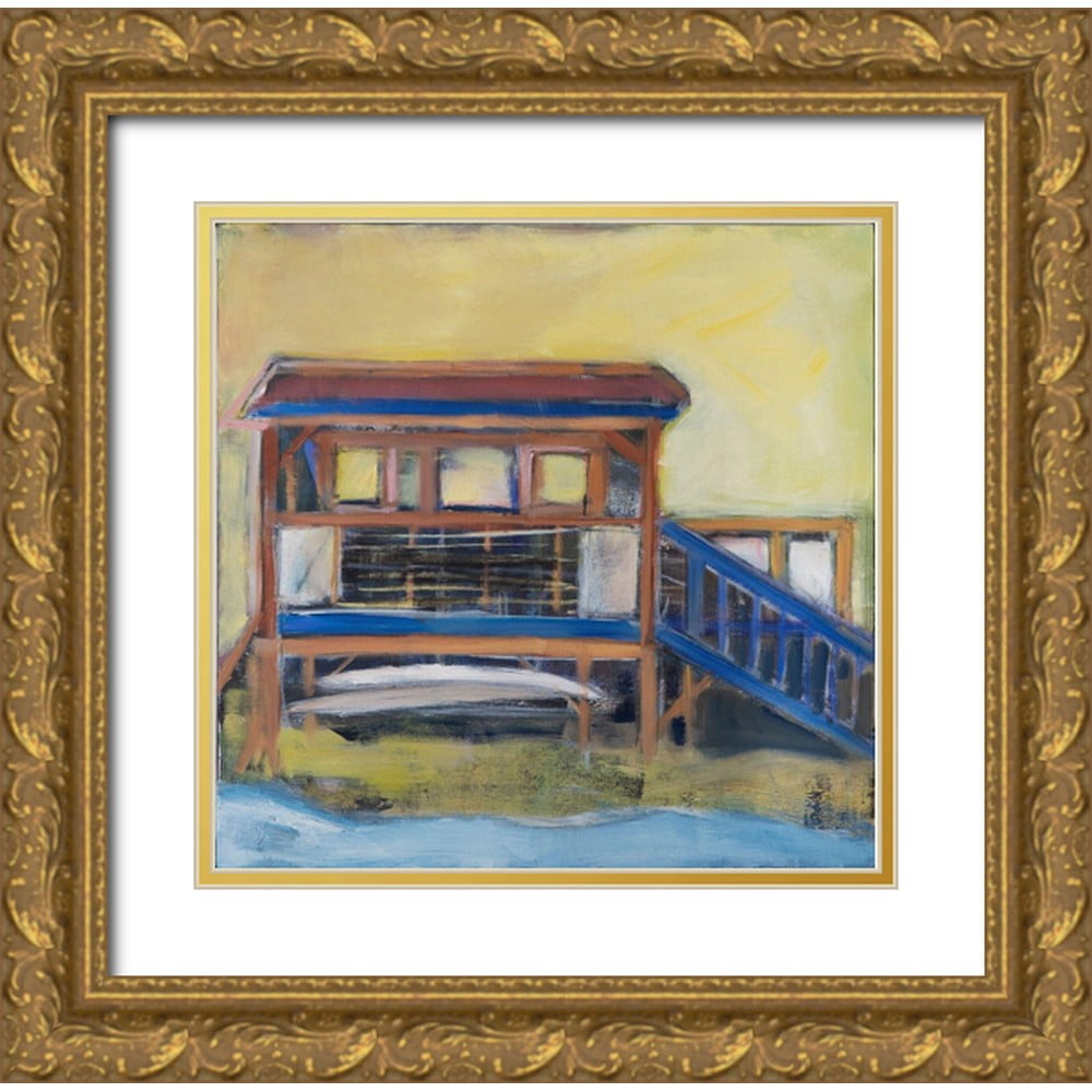 Marie, Susanne 15x15 Gold Ornate Wood Framed with Double Matting Museum ...