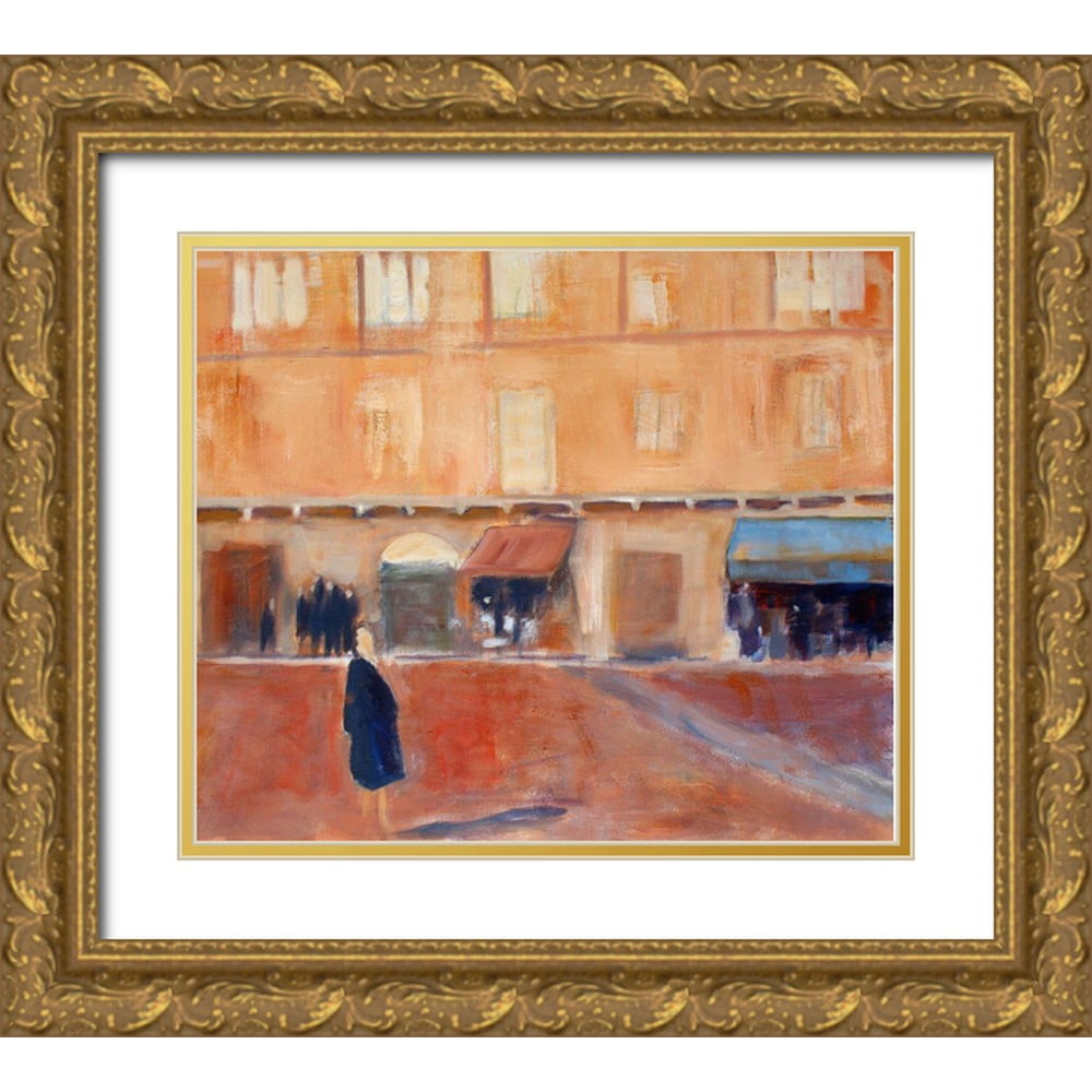 Marie, Susanne 17x15 Gold Ornate Wood Framed with Double Matting Museum ...