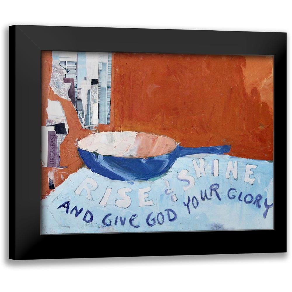 Marie, Susanne 24x19 Black Modern Framed Museum Art Print Titled - Rise and Shine - Walmart.com