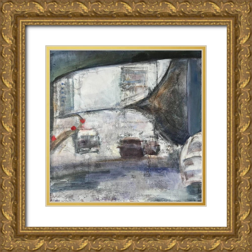 Marie, Susanne 26x26 Gold Ornate Wood Framed with Double Matting Museum ...